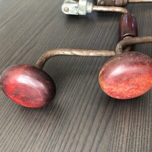 Large Hand Crank Screwdrivers Brown Hand Drill Ratcheting Drill ...