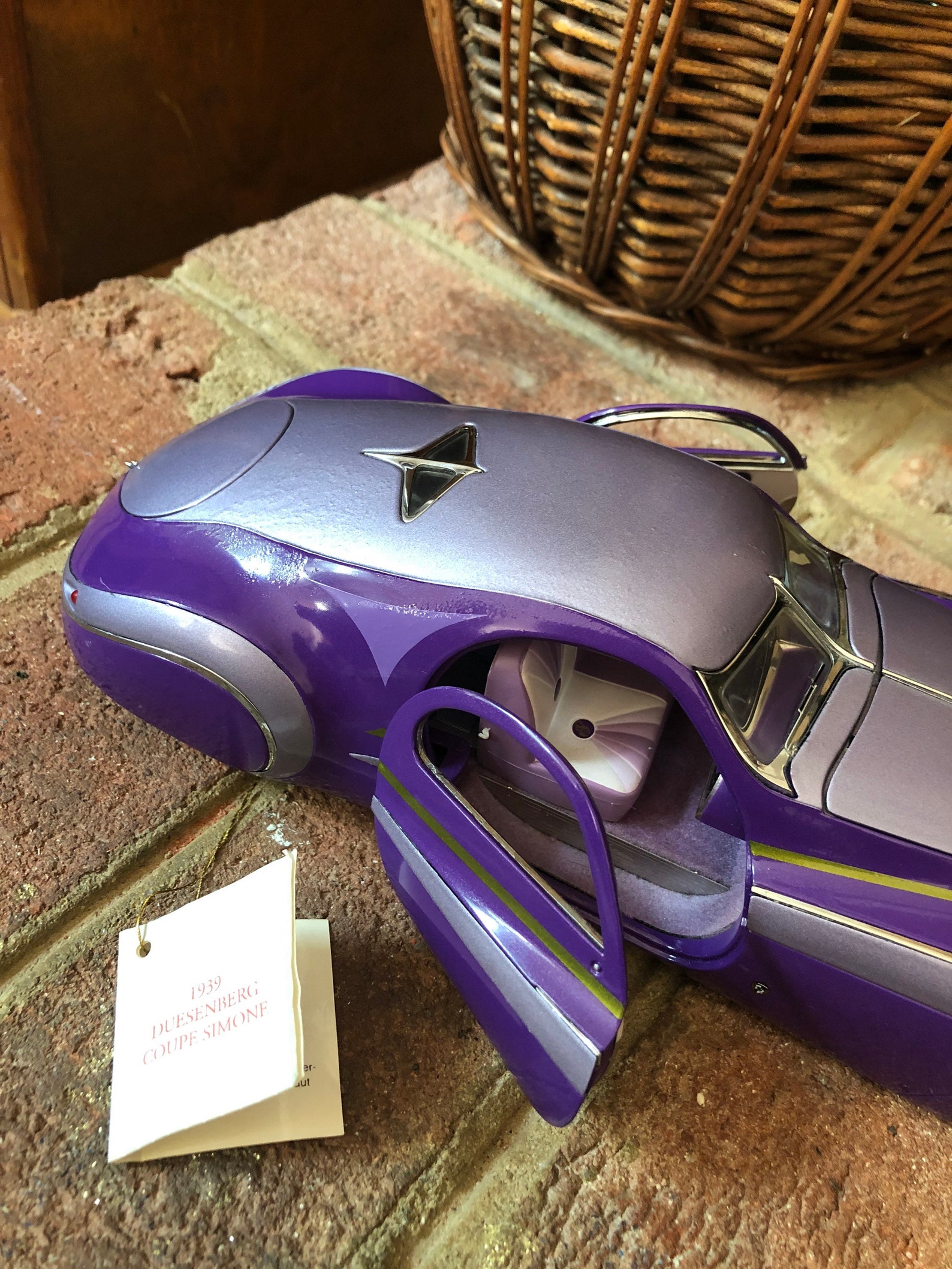 1939 Duesenberg Coupe Simone Midnight Ghost 1:24 Scale - Etsy