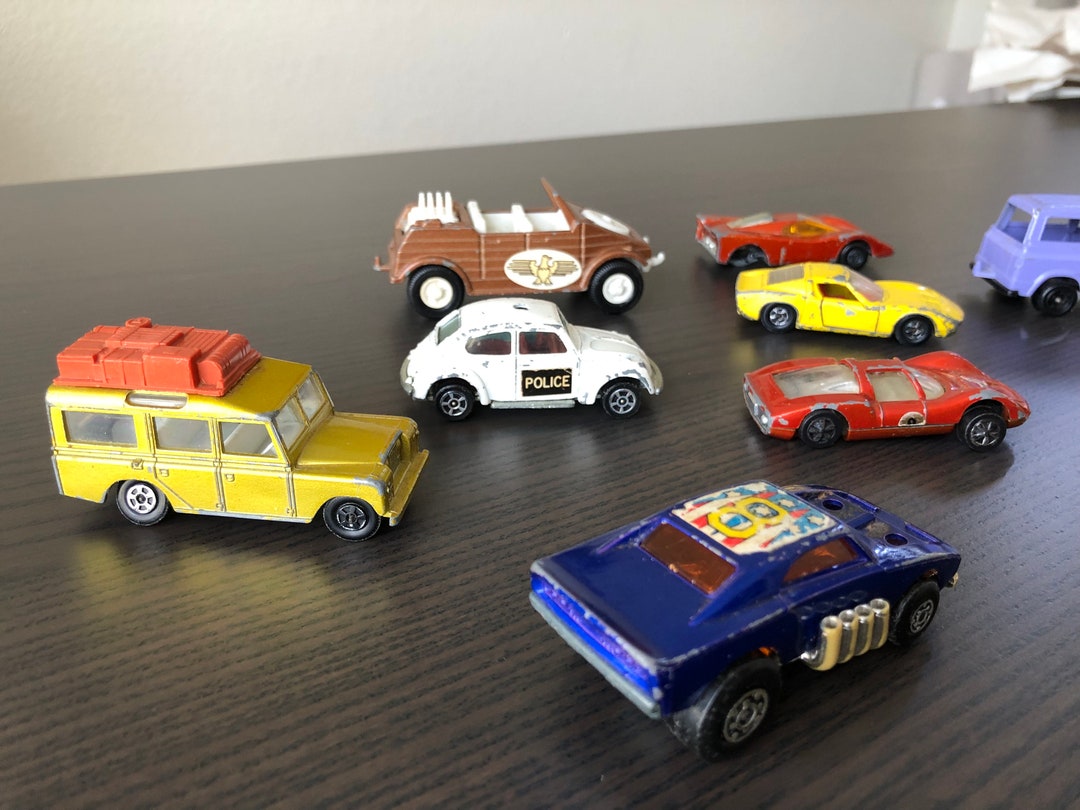 Vintage Diecast Toy Car Collection Lot of 7 Including Matchbox and ...