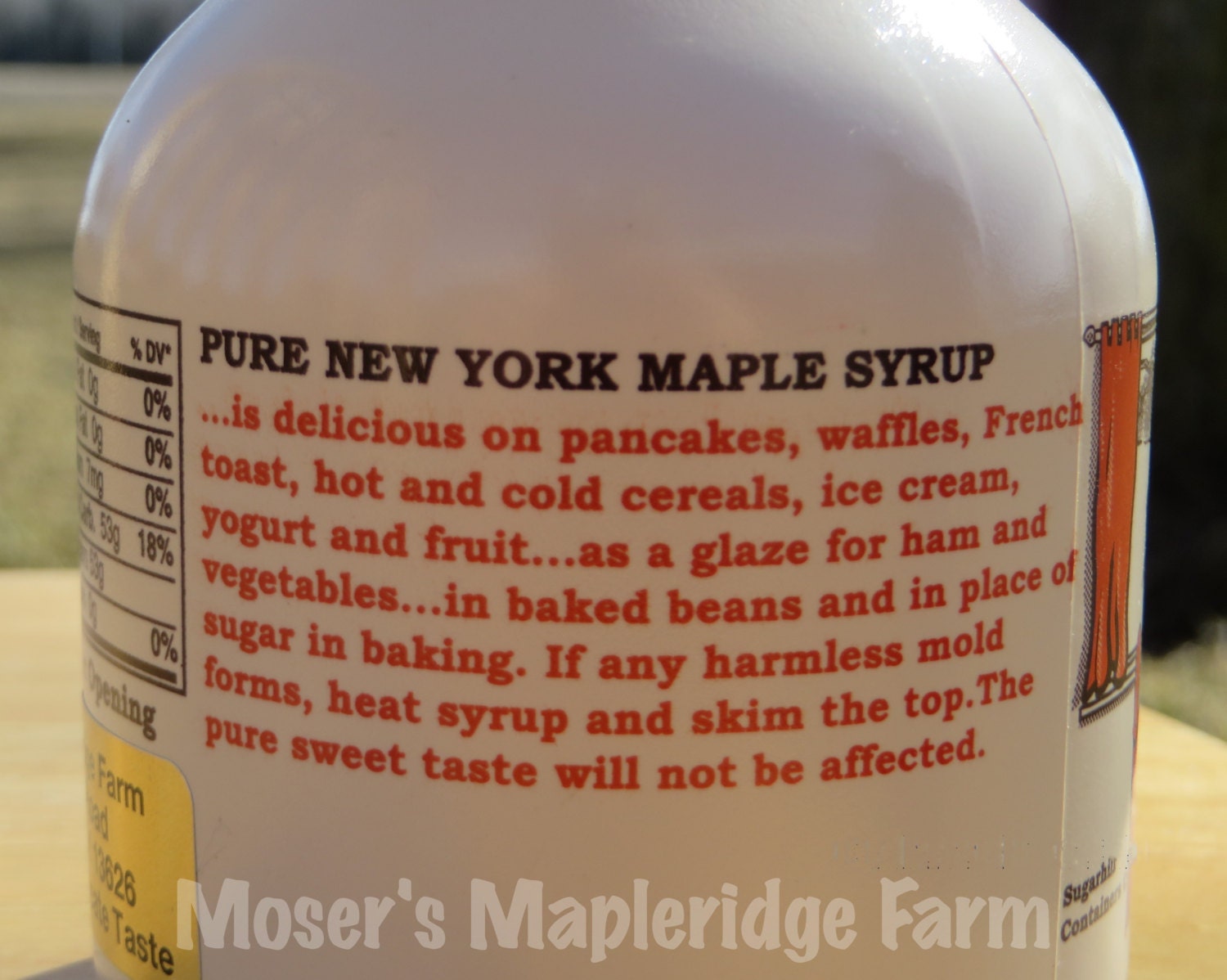 Pure Maple Syrup, New York Maple Syrup, Pint Maple, Syrup, Maple Syrup ...