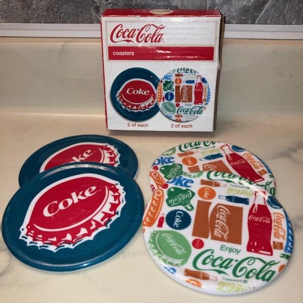 Coca Cola Coasters - Etsy