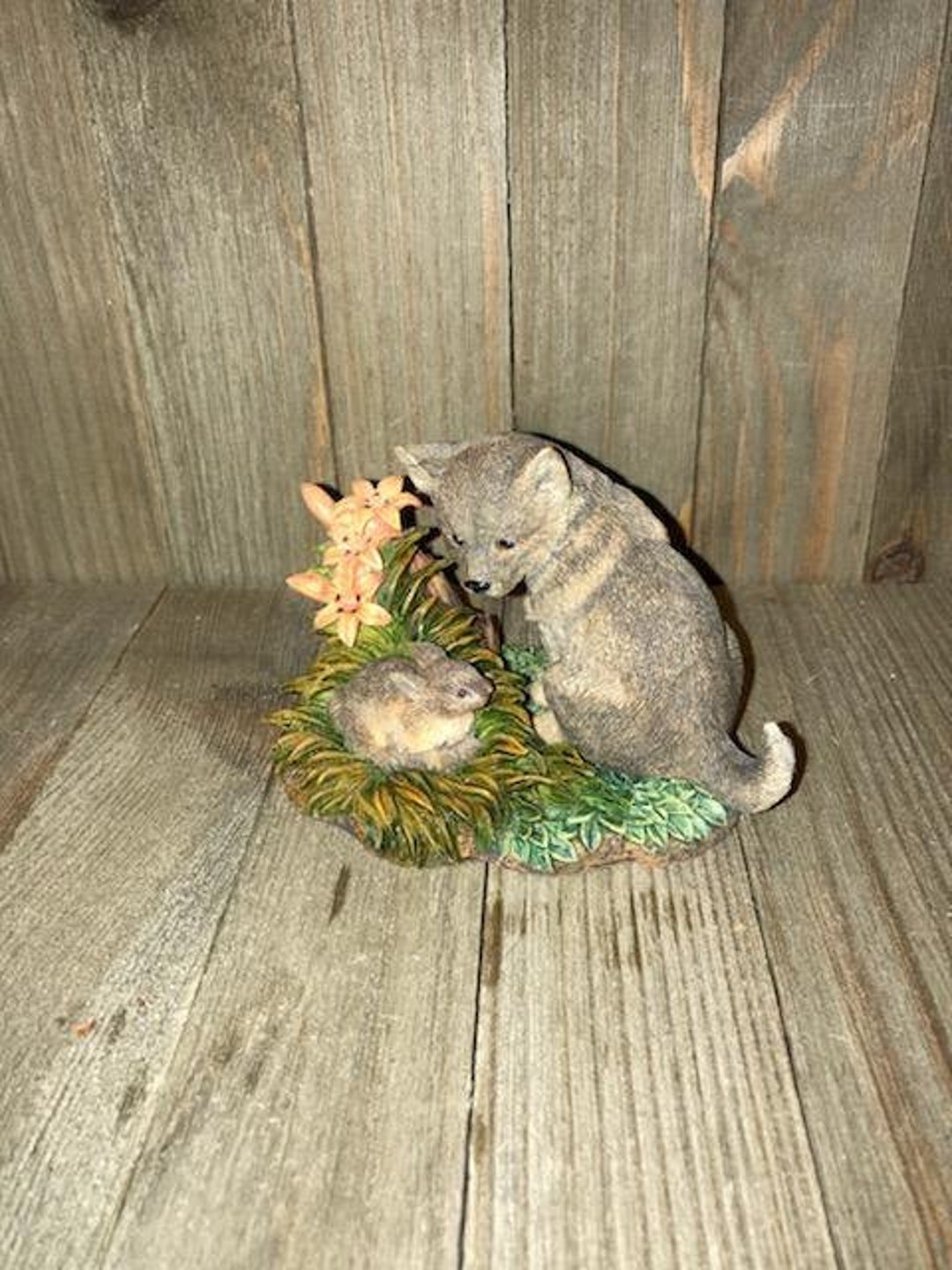 Hamilton Collection Figurines Early Discoveries - Friendly Foes - Etsy