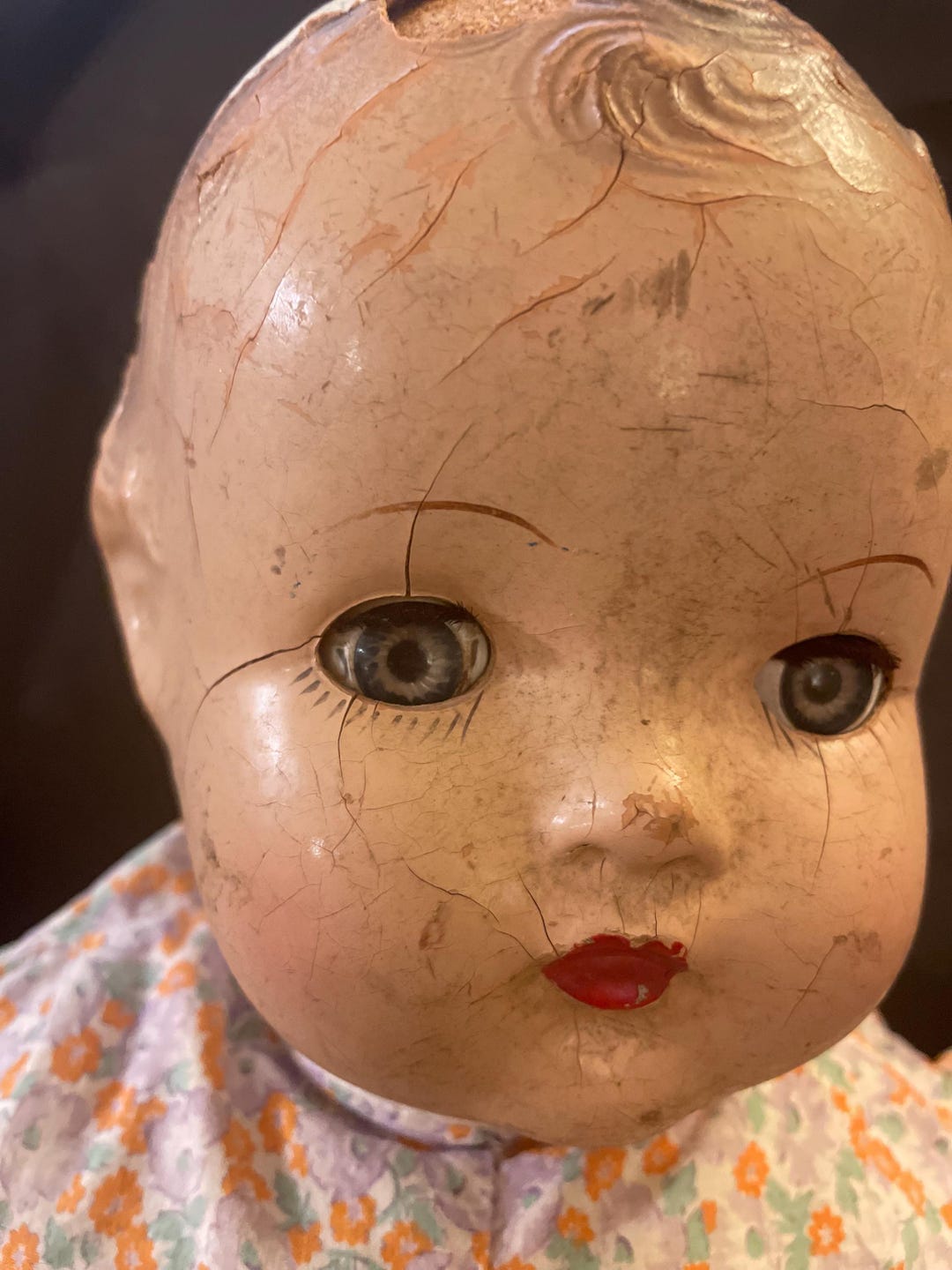 Vintage ABC Toy Company Doll Creepy Doll - Etsy
