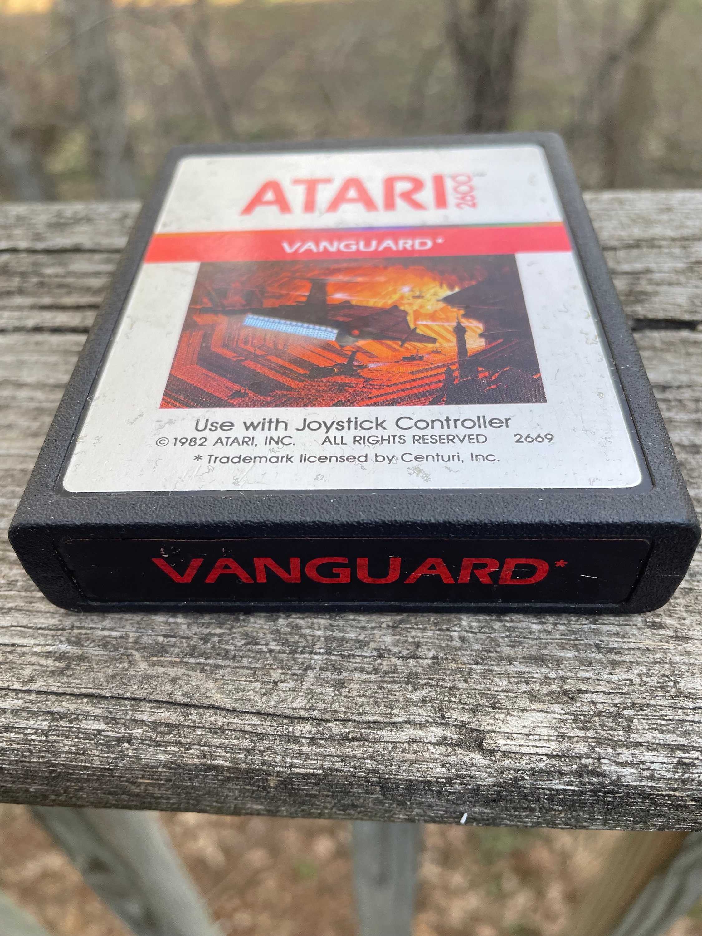 Vintage Atari 2600 Untested Vanguard Game - Etsy