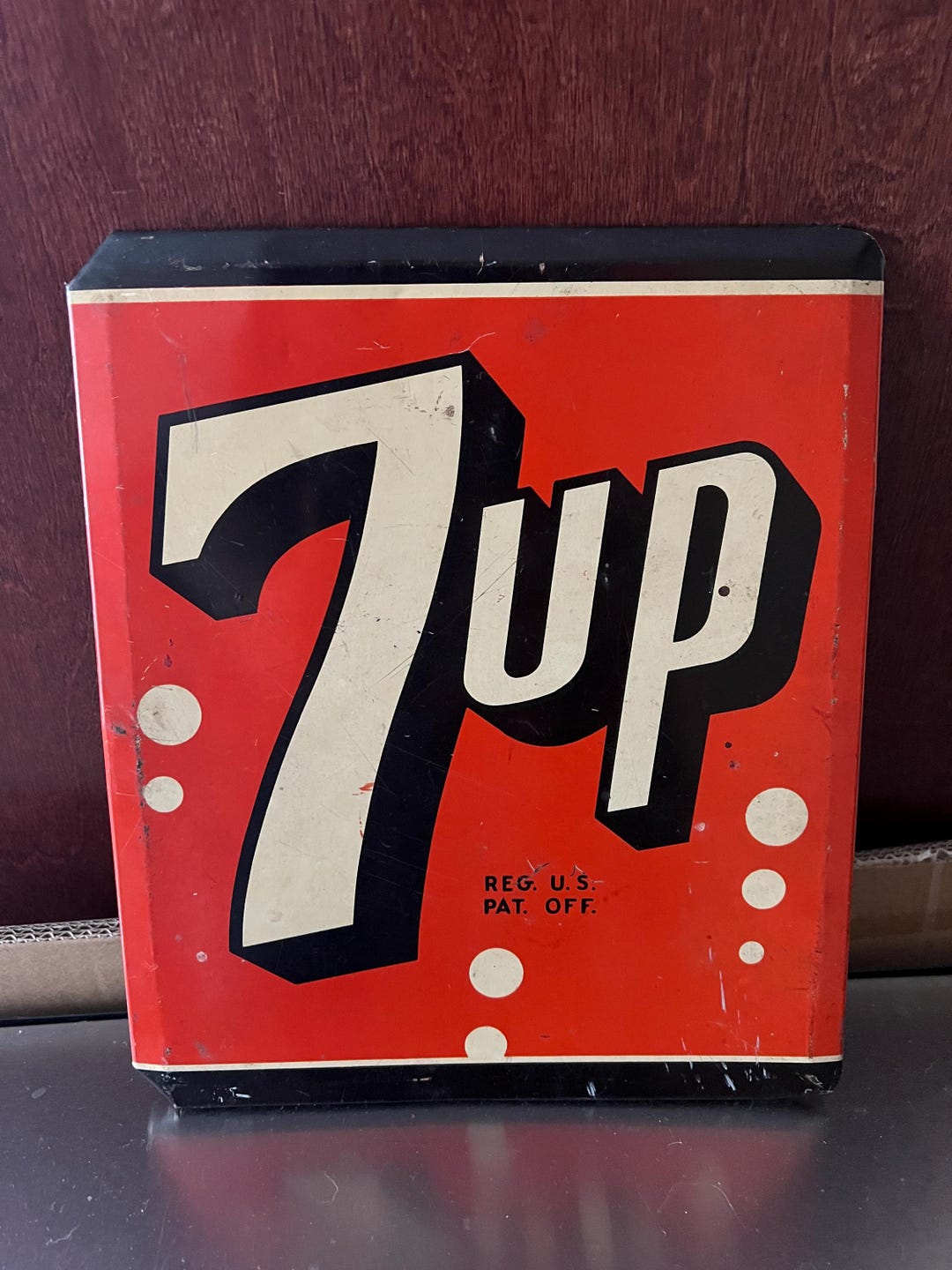 Vintage 7up Sign - Etsy