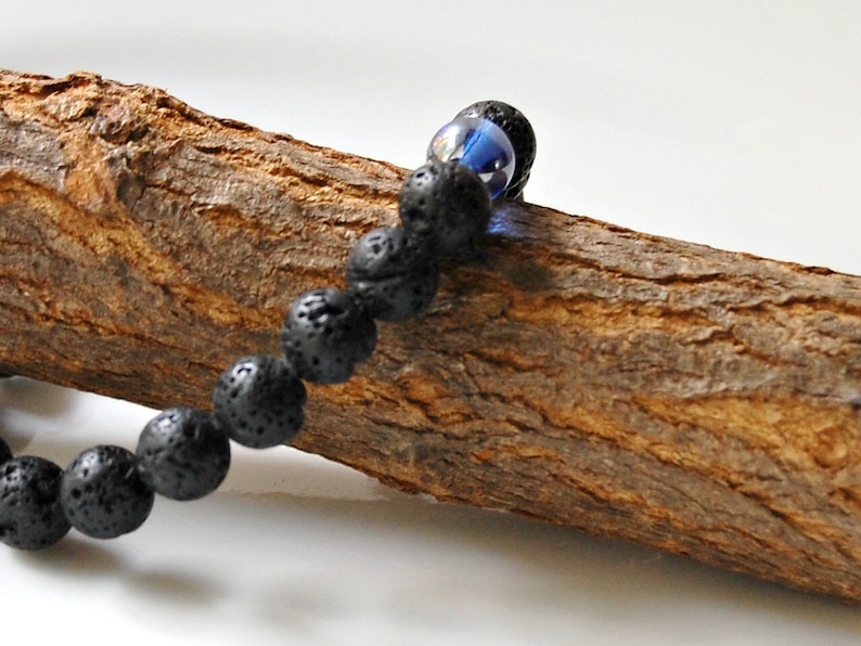 Lava Rock Necklace, Diffuser Necklace, Aromatherapy Necklace, Essential ...
