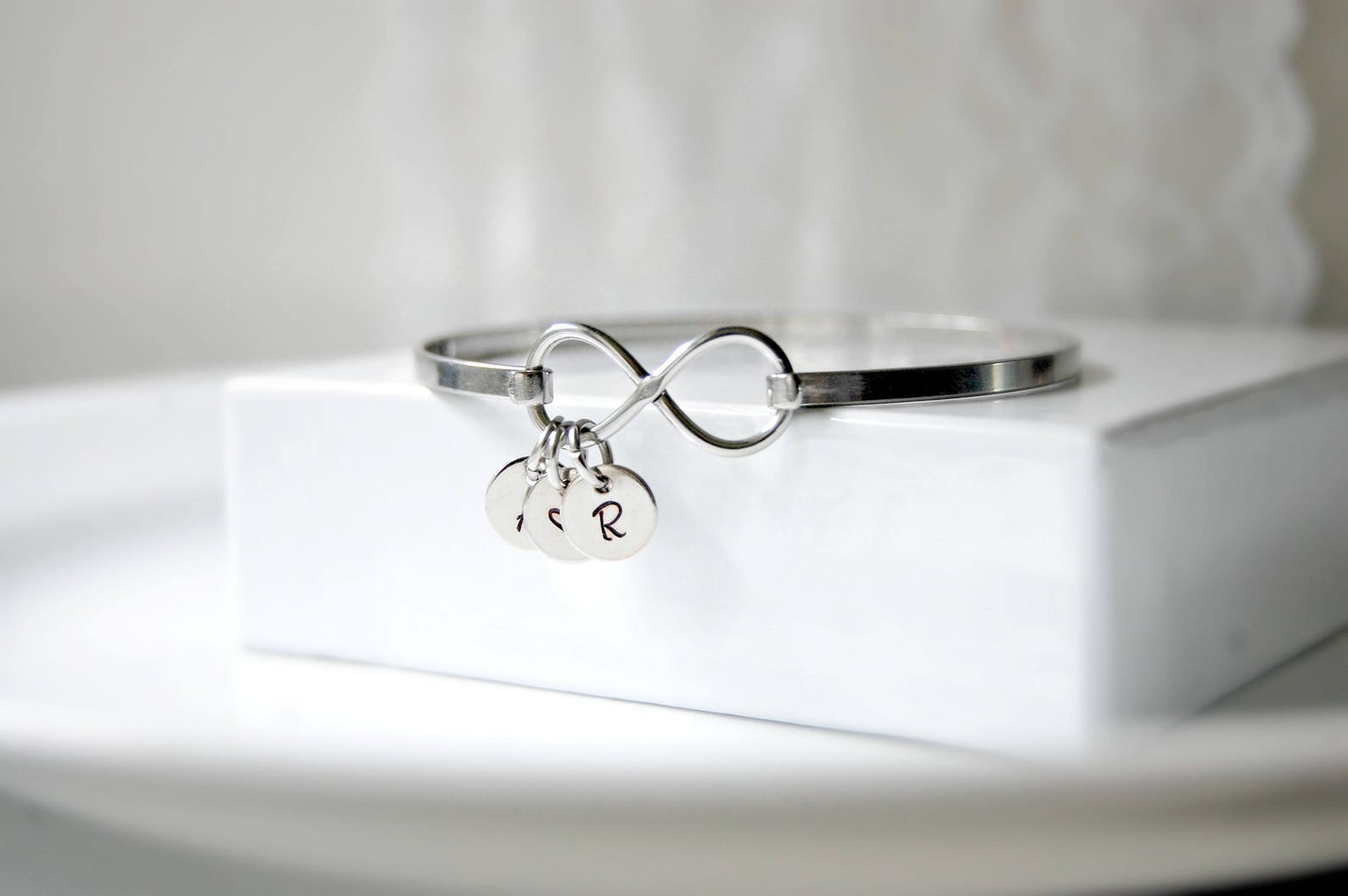 Charm Bracelet, Charm Bangle, Charm Bracelet for Girls, Personalized ...