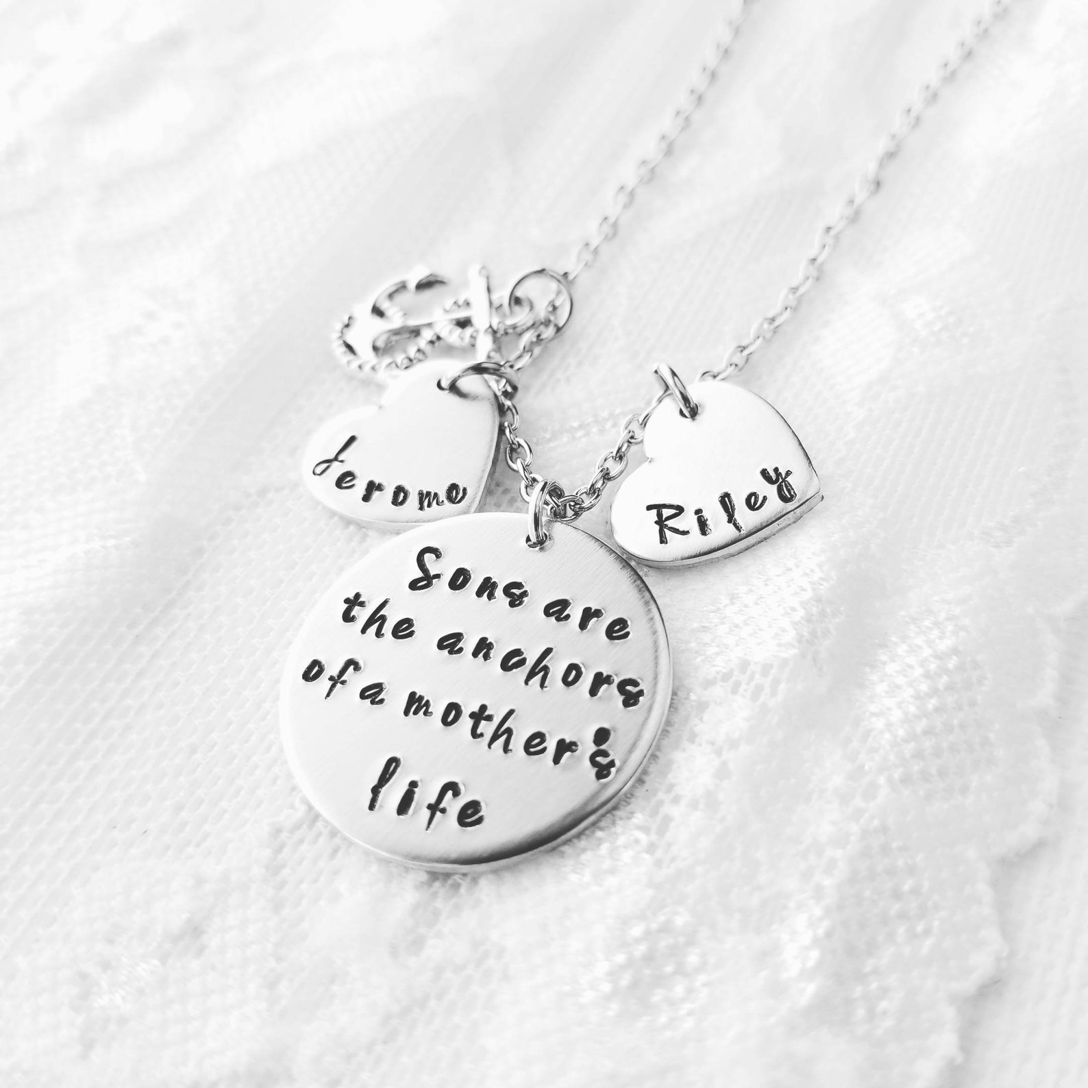 Worry Stone, Faith Worry Coin, Pocket Pebble, Hand Cast Pewter ...