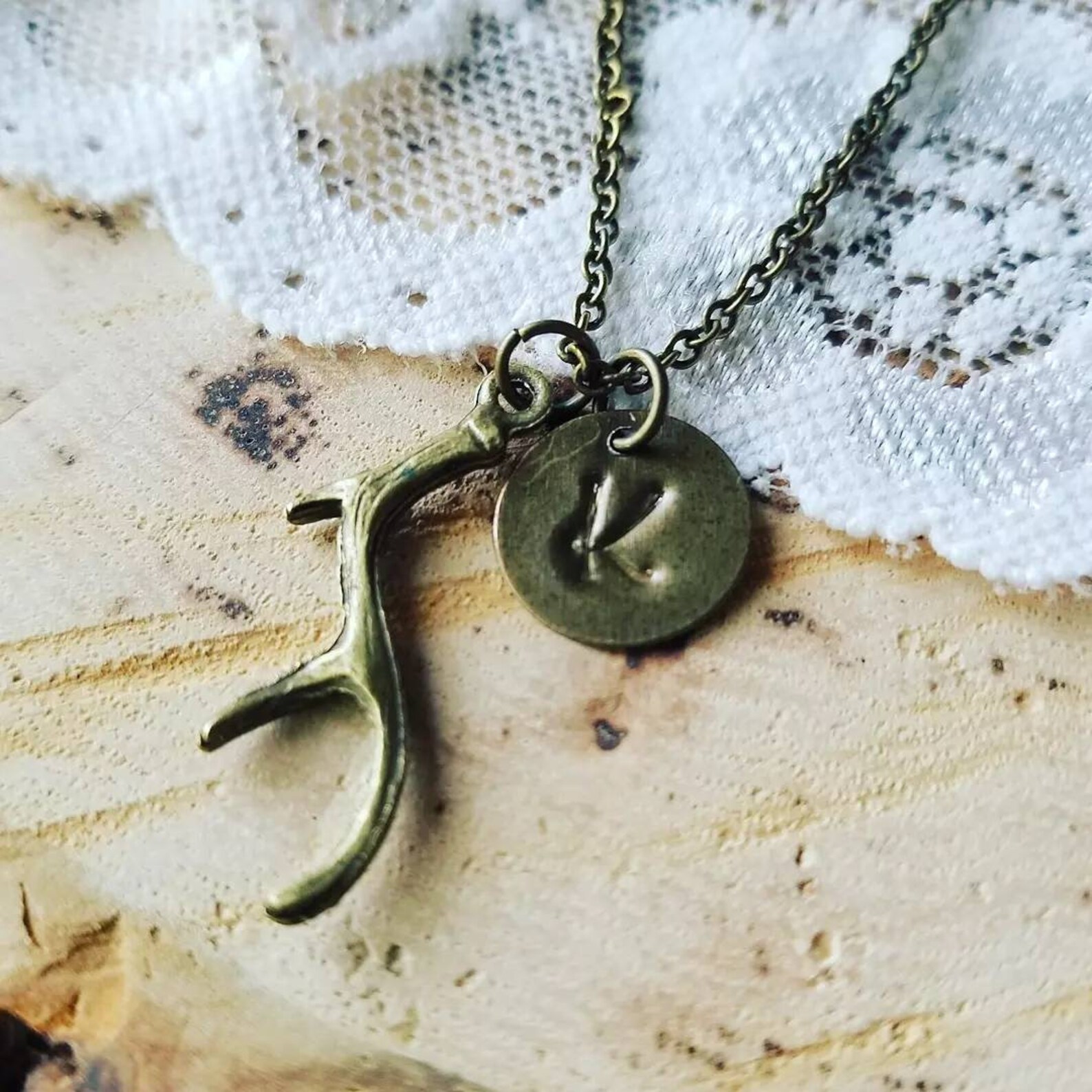 Antler Necklace, Antler Jewelry, Deer Antler Necklace, Horn Jewelry ...