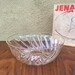 Vintage MCM Schott Mainz Jena Glass Bundt Pan Cake Mold Baking Dish in ...