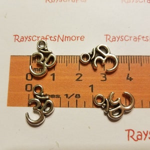 26 Pcs Round Ohm Charm Cut Out Ohm Charm Pendant Om Charm - Etsy