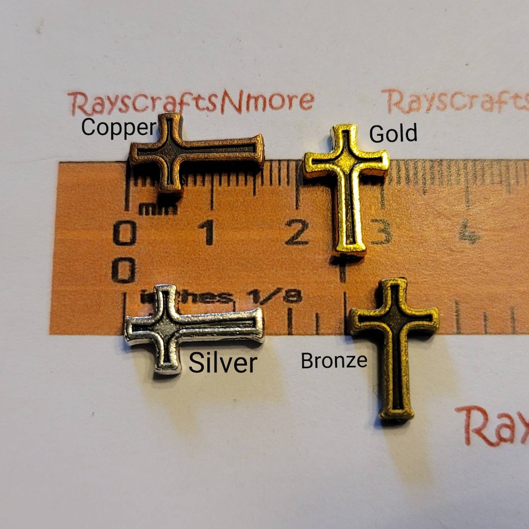 20 Pcs -reversible Cross Beads Spacer, Slider Cross Bead - 16x10mm ...