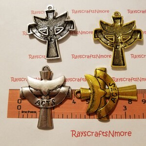 3 Pcs - ACTS Cross With Holy Spirit Symbol Pendant, Retreat Gifts ...