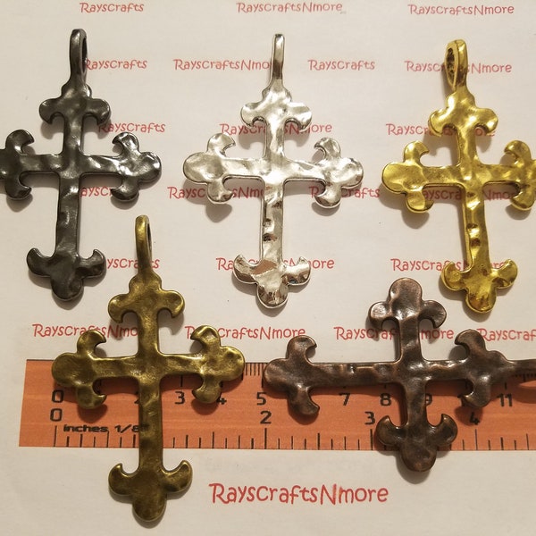 Heavy Metal Cross - Etsy