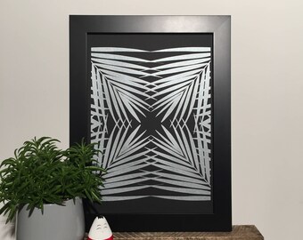 Silver Screen Print | Etsy