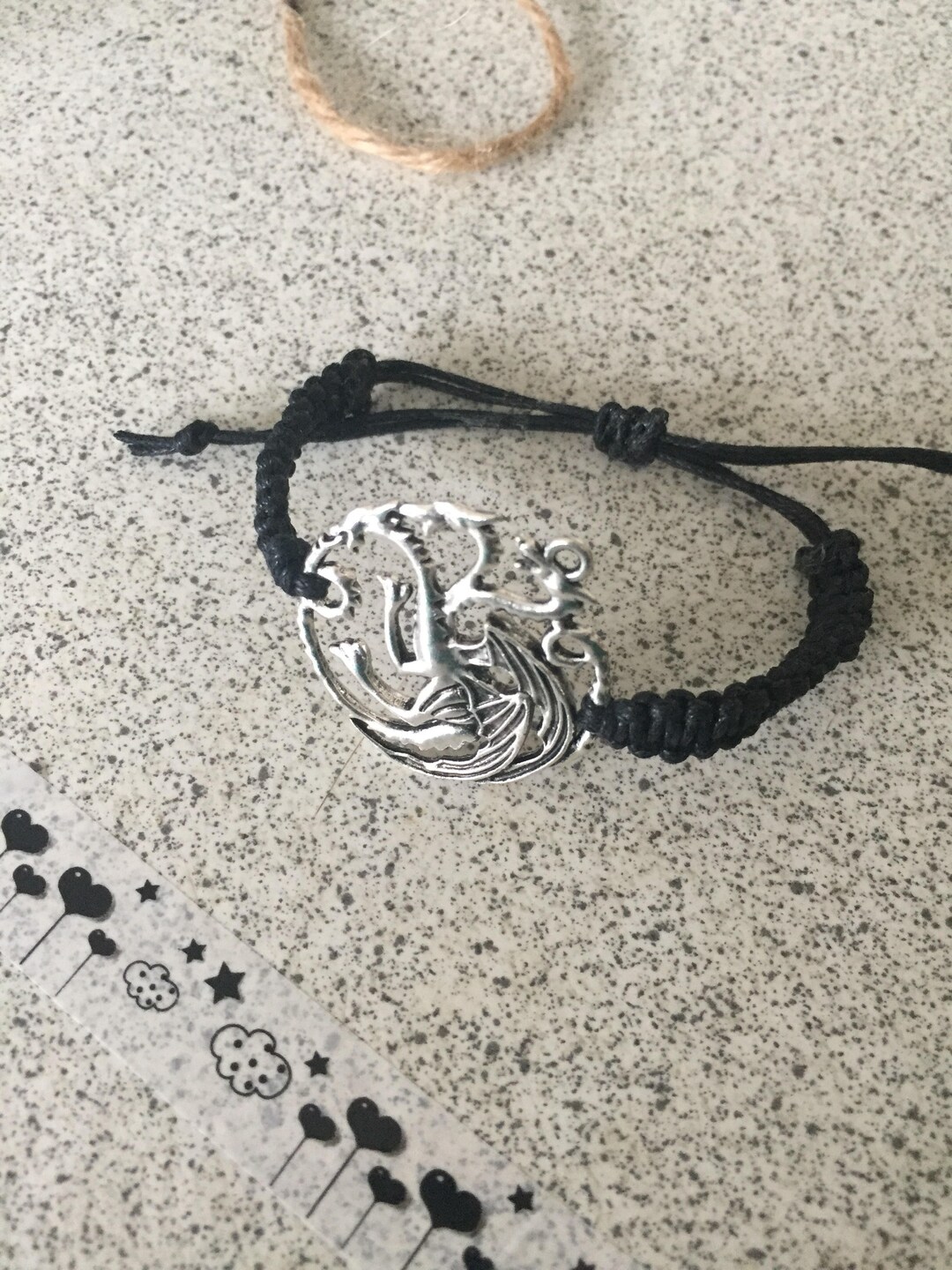 Dragon Macrame Bracelet Game of Thrones Gift, Spiritually Charged ...