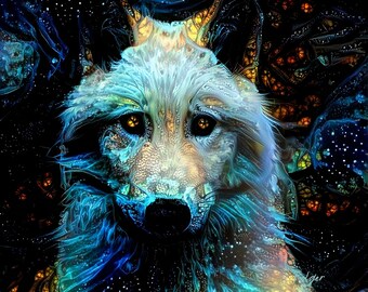 Alpha Wolf Art - Etsy