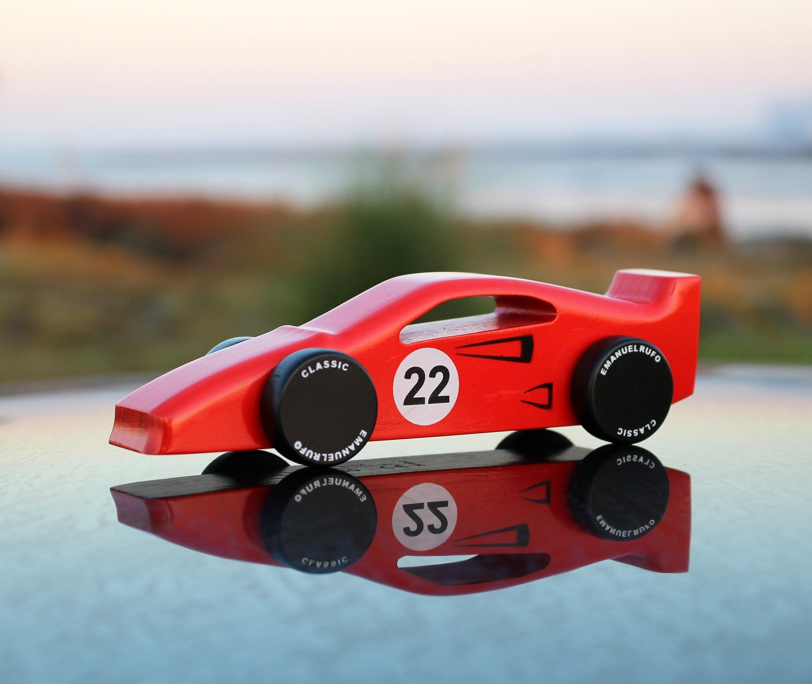 Personalized Wooden Toy Sports Car Gift for Boys Kids - Etsy