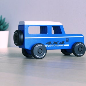 Off-road Wooden Toy Car, Emanuel Rufo Classic Car, CL 28 Wooden Toy Car ...