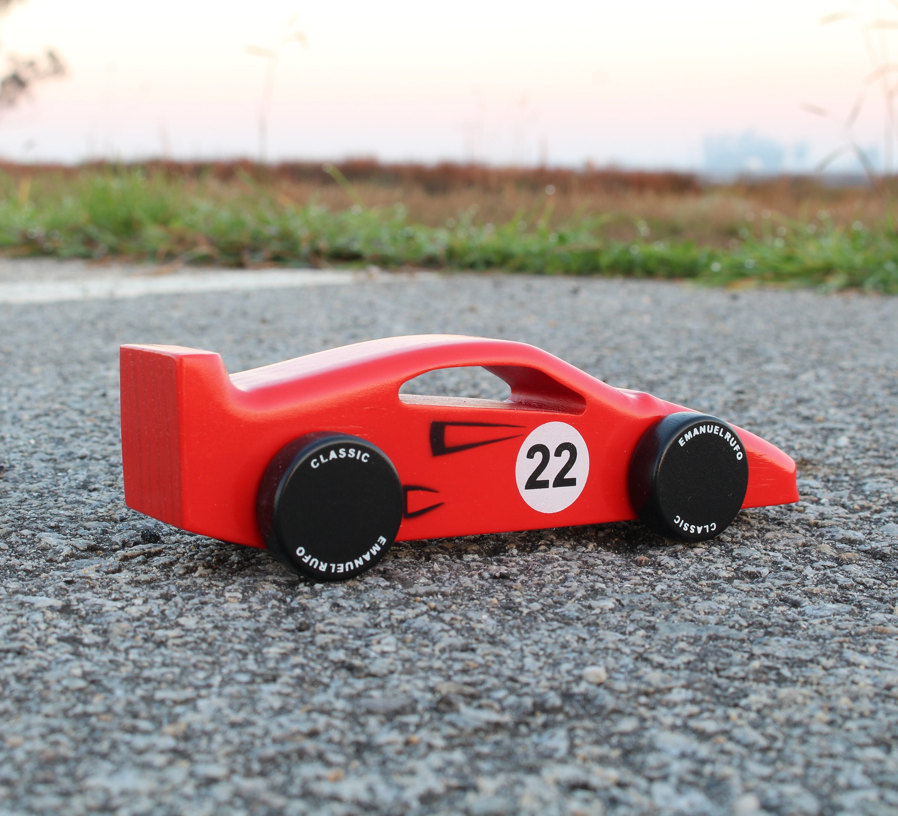 Personalized Wooden Toy Sports Car - Gift For Boys, Kids - Handmade Toy ...
