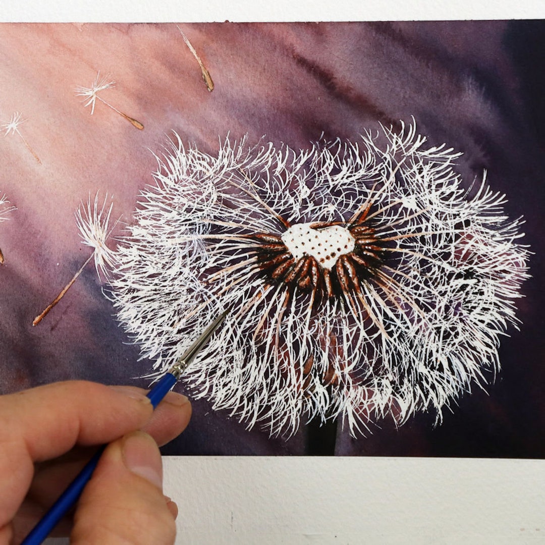 Watercolour Wildflower Painting Tutorial, Learn to Paint Watercolor ...