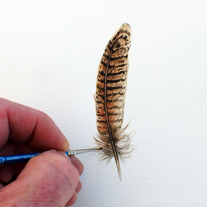 Feathers Painting - Etsy