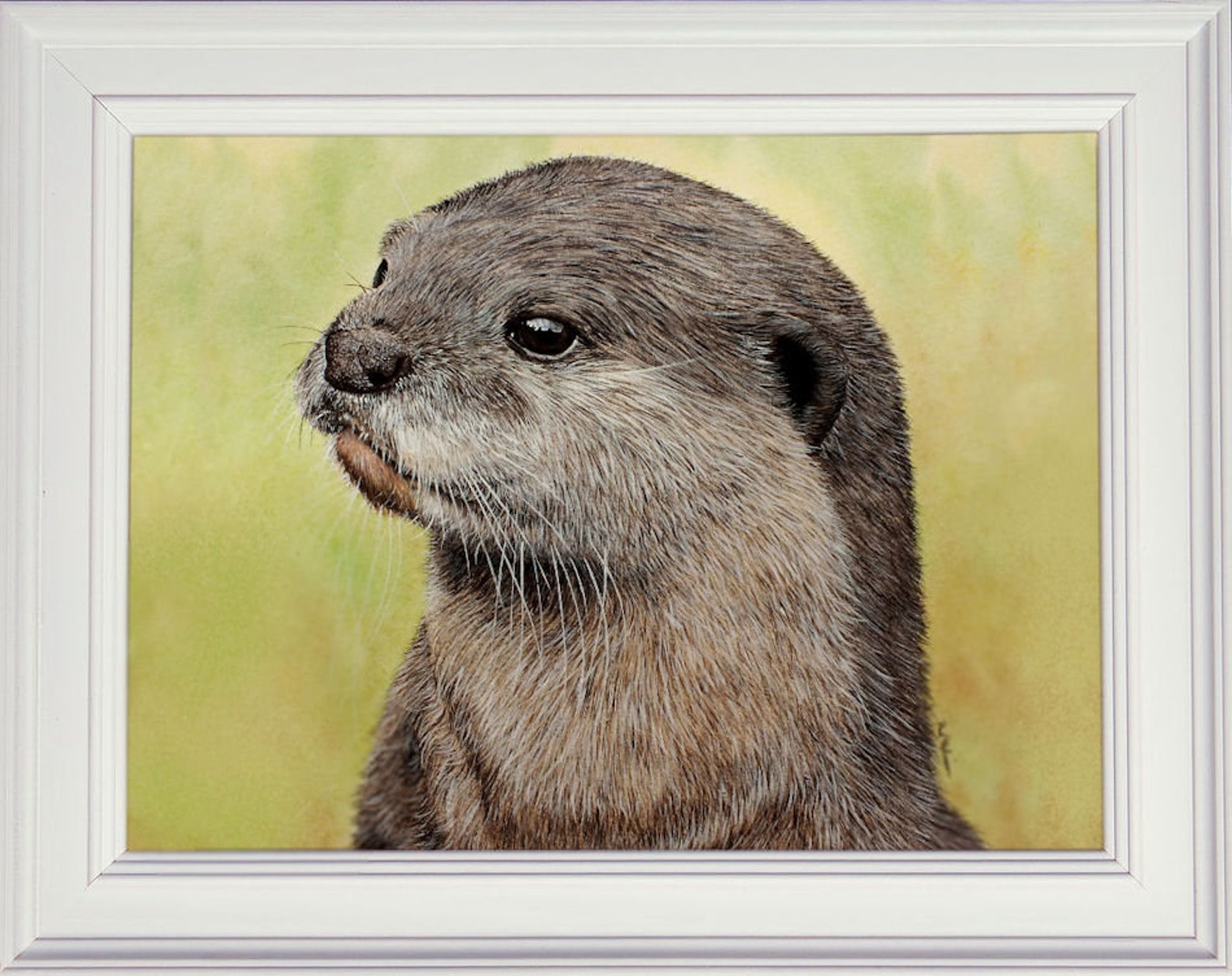 Watercolor Otter Painting Tutorial: Realistic Animal Art Lesson (PDF ...
