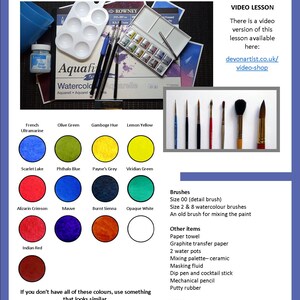 Tropical Fish Watercolor Painting Lesson, Learn to Paint Fish in ...