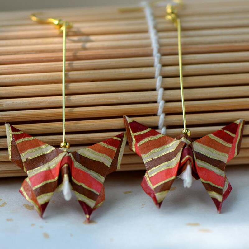 Washi Paper Jewelry - Etsy