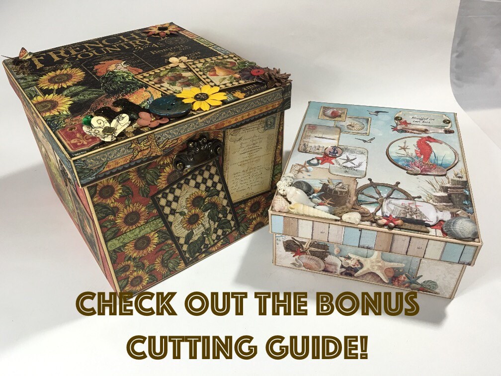 Tutorial #17: Chipboard Storage Box 'boxing Days' (+ Bonus Cutting ...