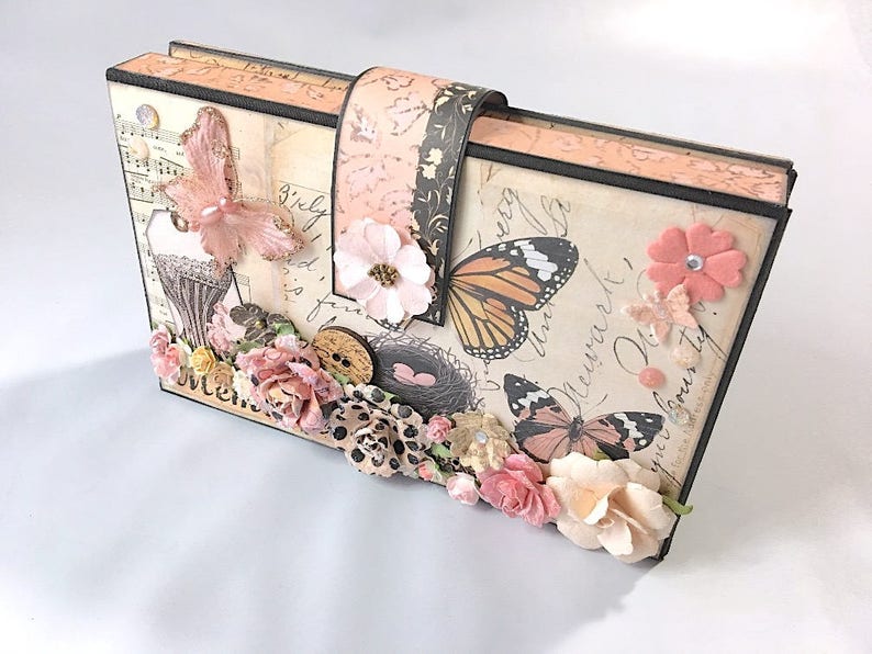 Tutorial #27: Fold-out Folio Album 'memories' - Etsy