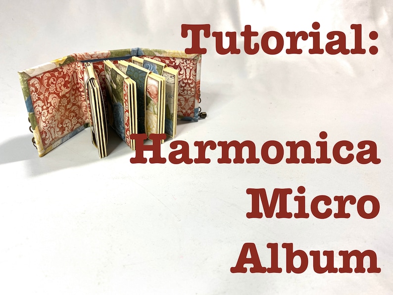 Tutorial #49: Harmonica Micro Album - Etsy