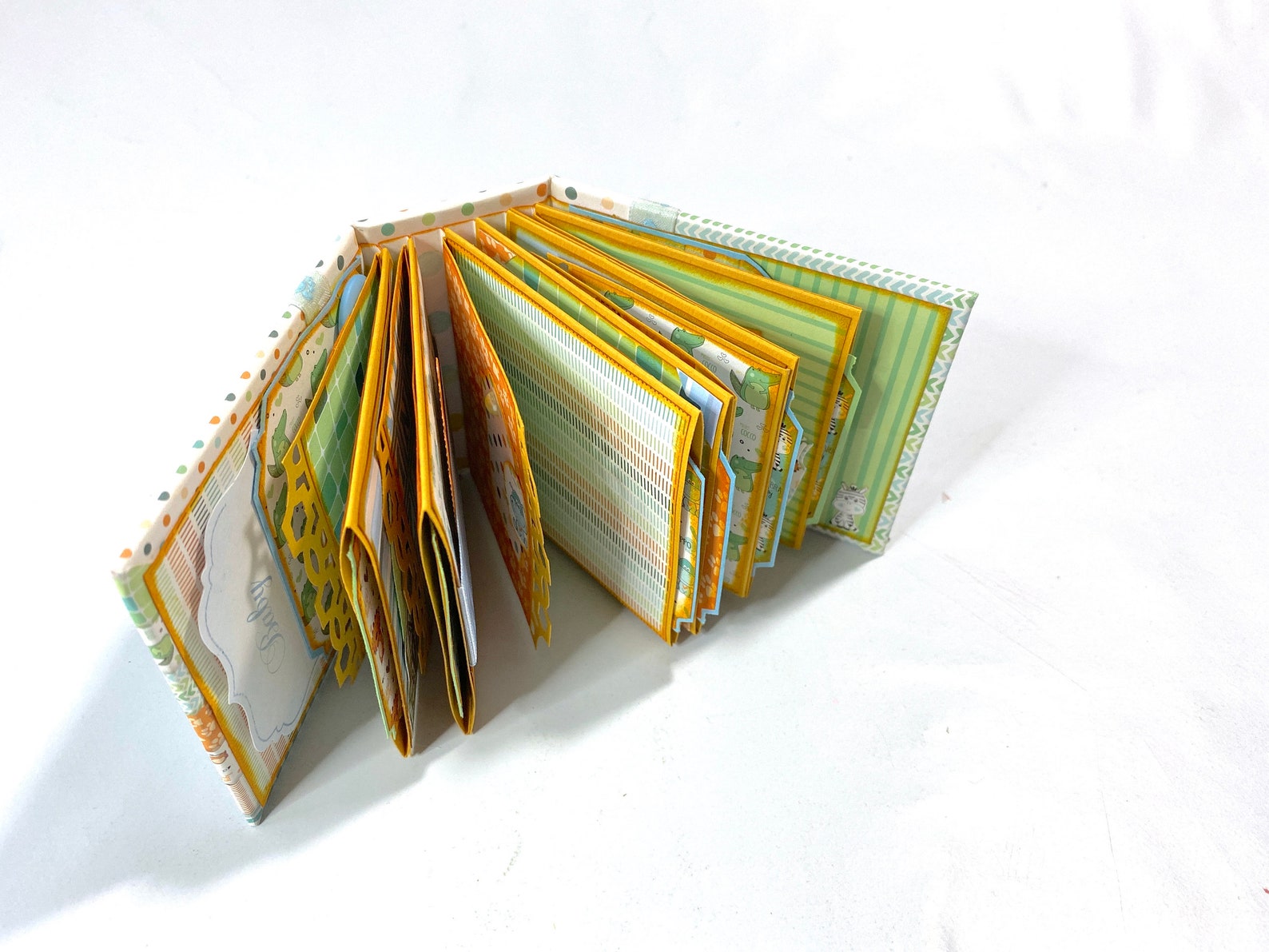 Tutorial #18a: Micro Album 'fresh & Bright' - PDF Only (no Video) - Etsy