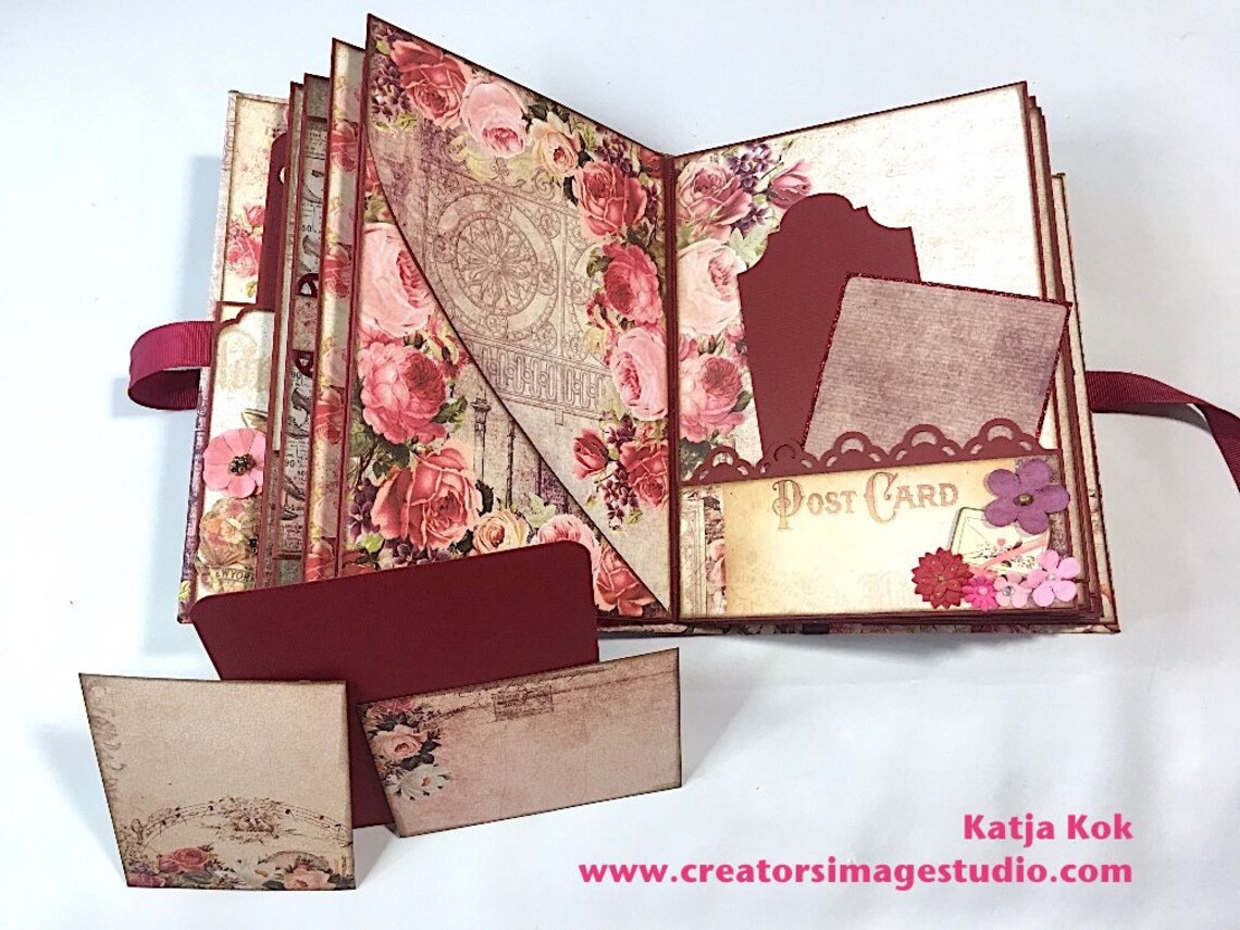 Tutorial 30: Stacked Page Mini Album 'stacks of Love' - Etsy