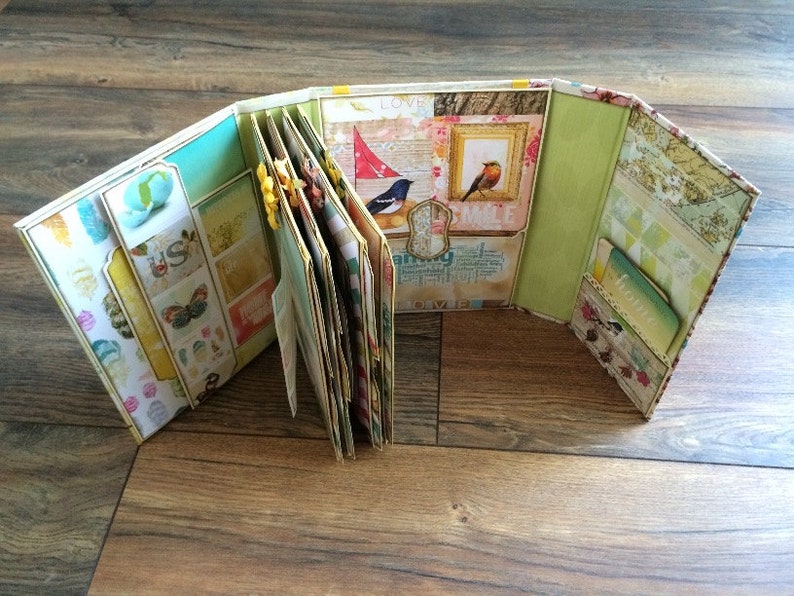 Tutorial #10: Keepsake Album Deluxe 'springtime Dreams' - Etsy