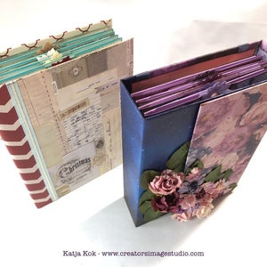 Tutorial 33: Box Pocket Mini Album Bonus Cutting Guide | Etsy