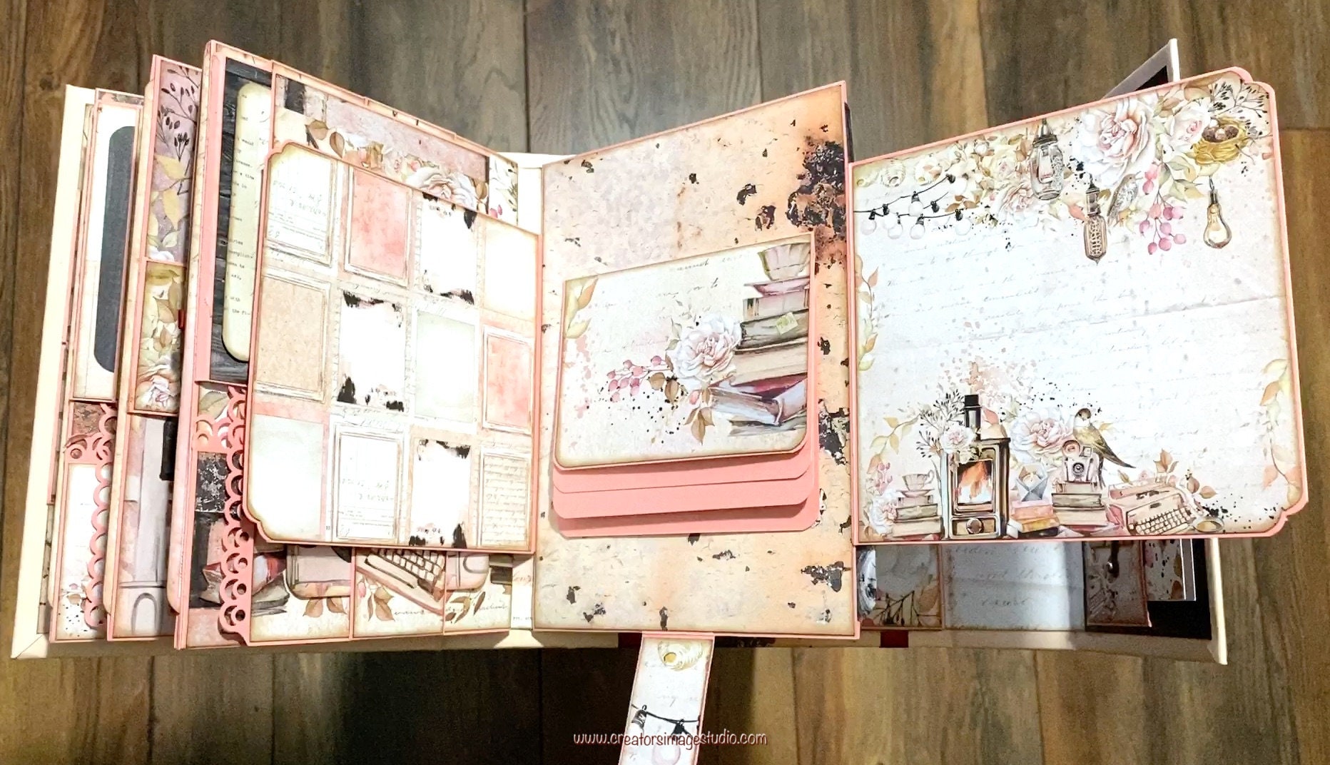 Tutorial #50: Dear Diary Gatefold Album + Mini Folio Bonus Project - Etsy