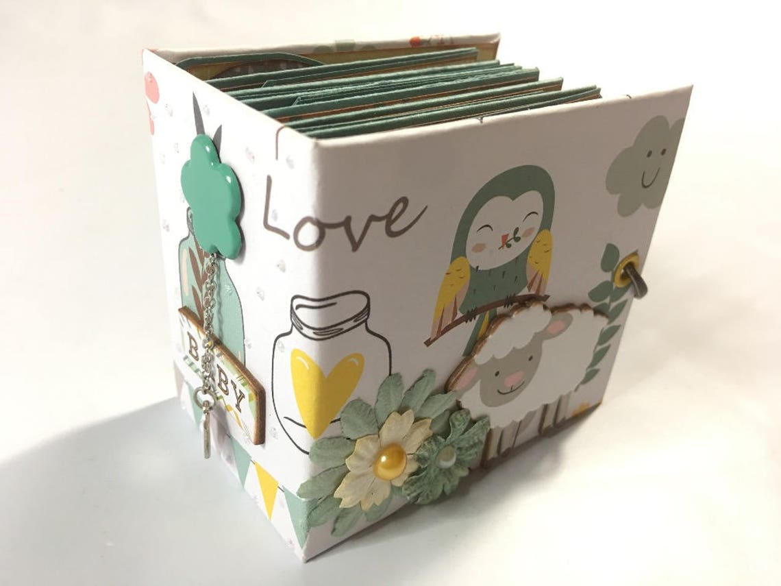 Tutorial #18a: Micro Album 'fresh & Bright' - PDF Only (no Video) - Etsy