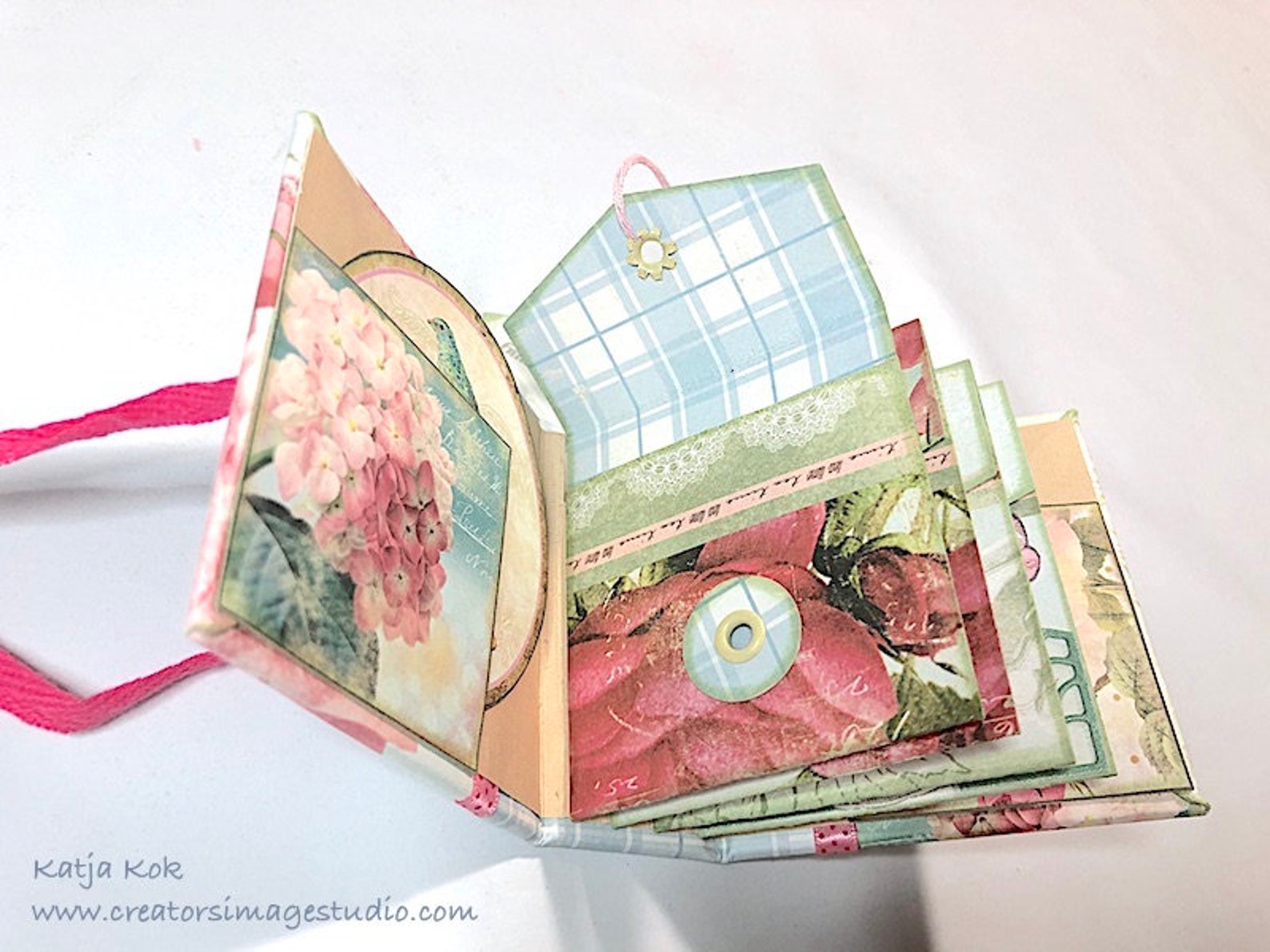 Tutorial 37: Tea Bag Micro Album 'tea-riffic' - Etsy
