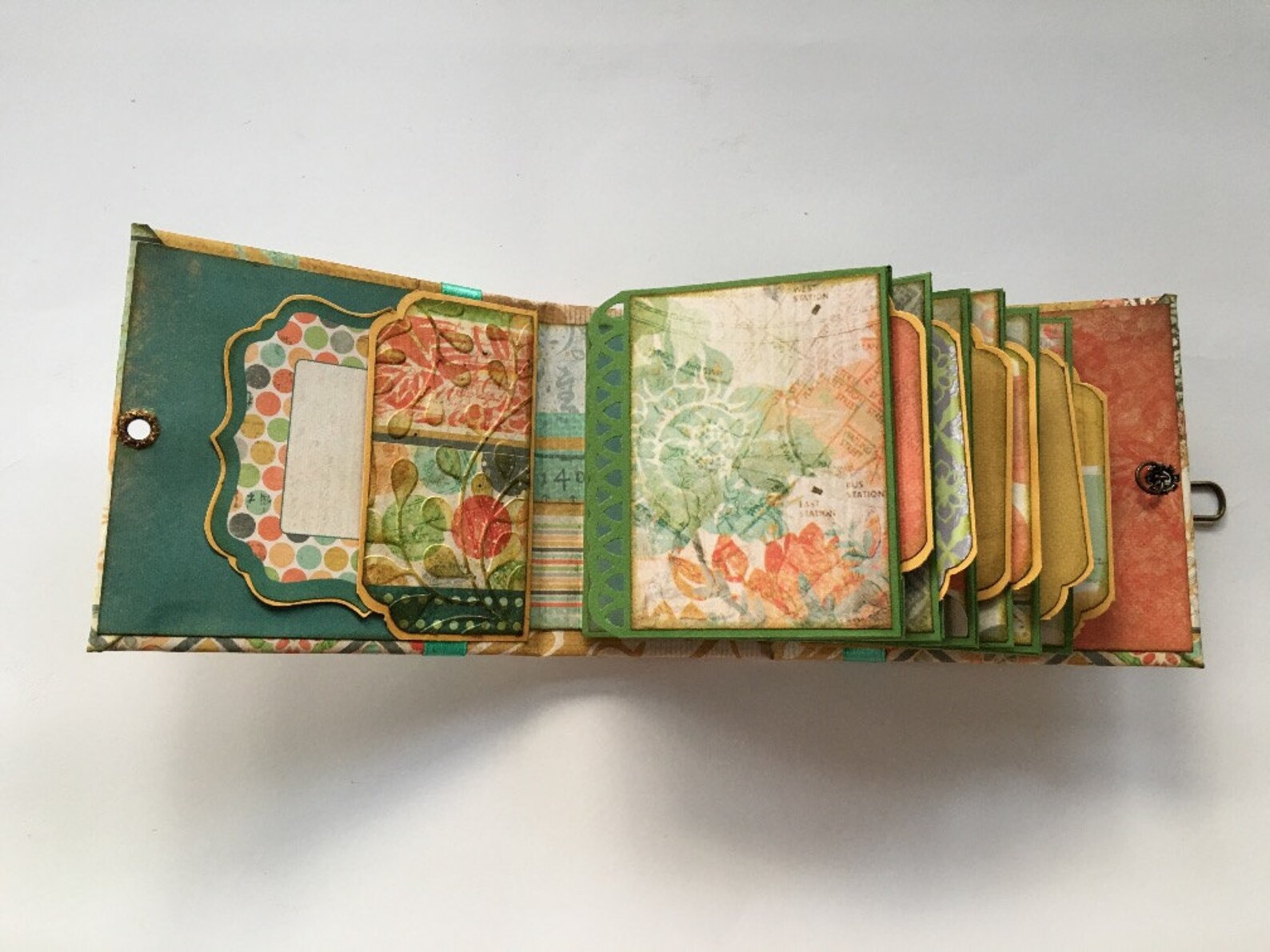 Tutorial #18a: Micro Album 'fresh & Bright' - PDF Only (no Video) - Etsy