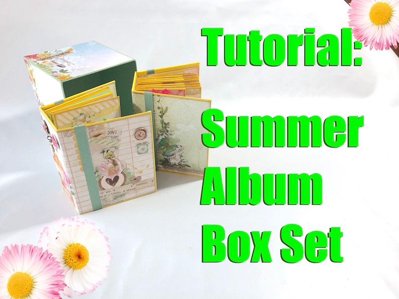 Tutorial #45: Summer Album Box Set - Etsy