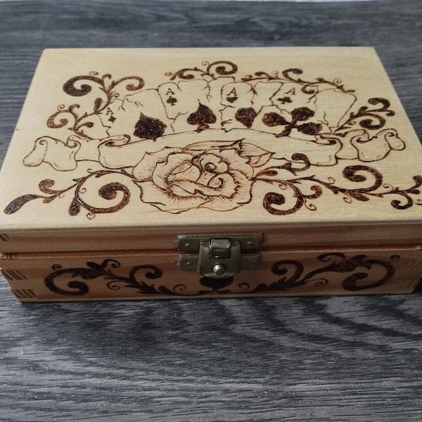 Pyrography Box - Etsy