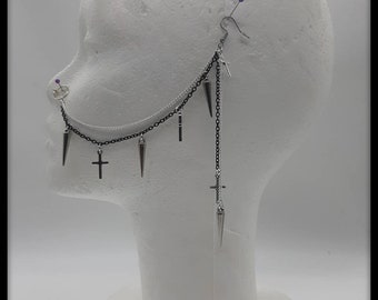 Goth Nose Ring - Etsy