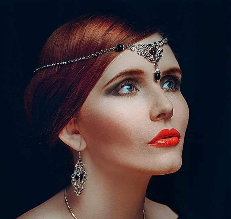 Kopfkette Pentagramm - Etsy