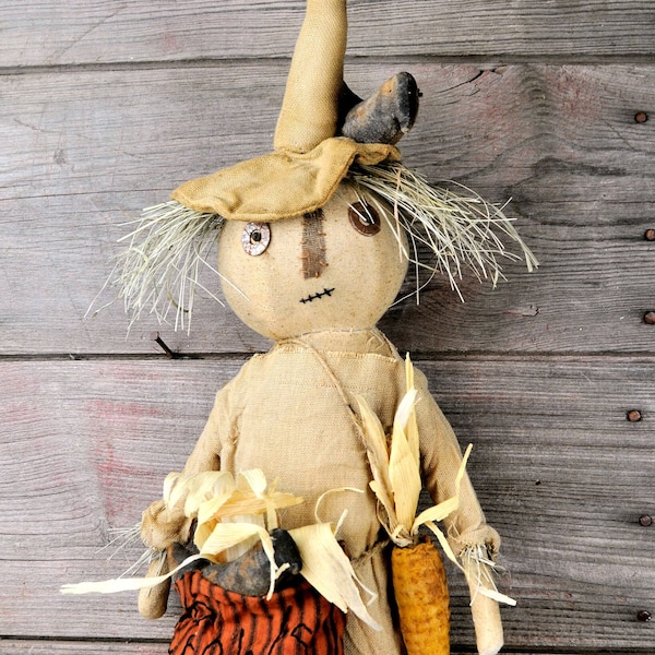 Primitive Scarecrow - Etsy