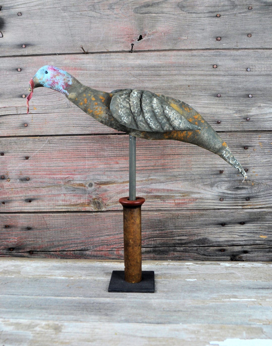NEW Primitive Turkey on Bobbin - Etsy