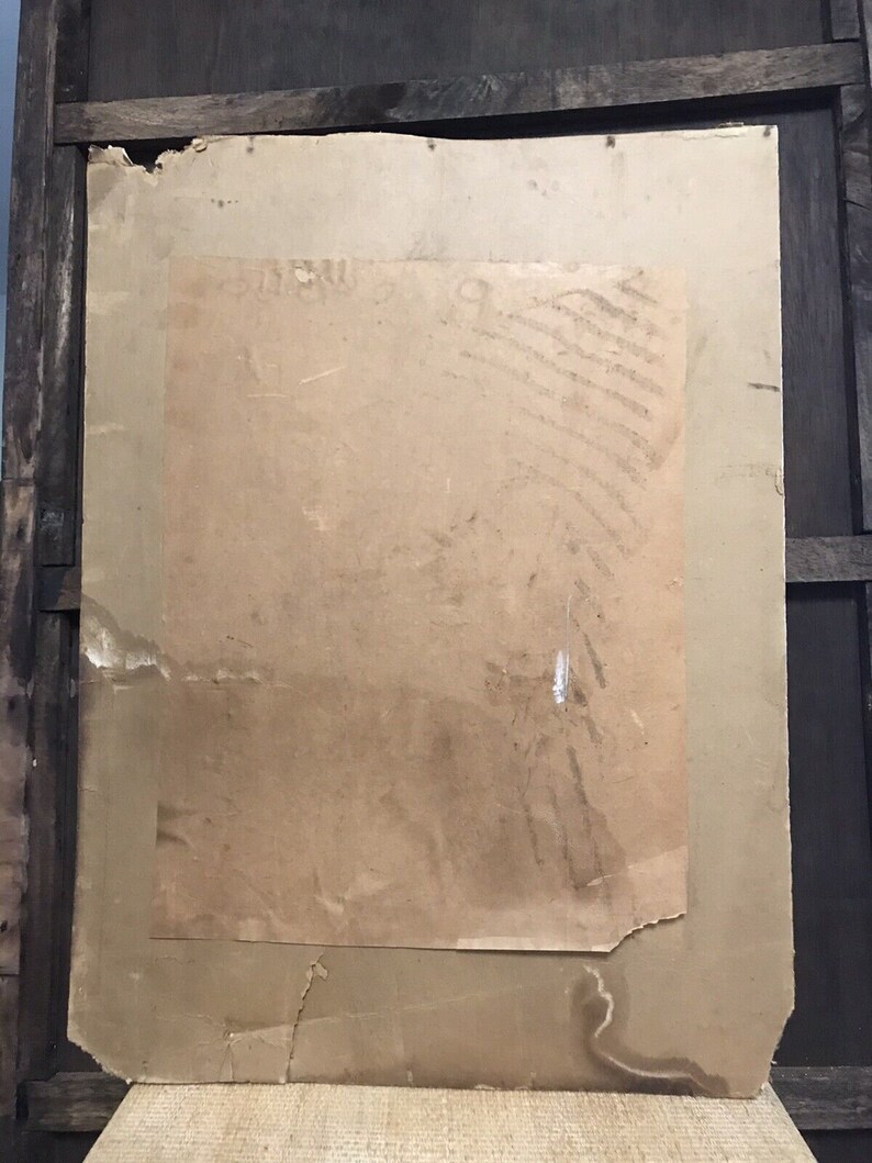 Famous Artist Louis Rowell Original Antique Painting 1911 NYC Safe ...