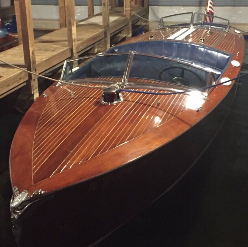 1930 DODGE CHRIS CRAFT Runabout Triple Cockpit Wooden Boats - Etsy