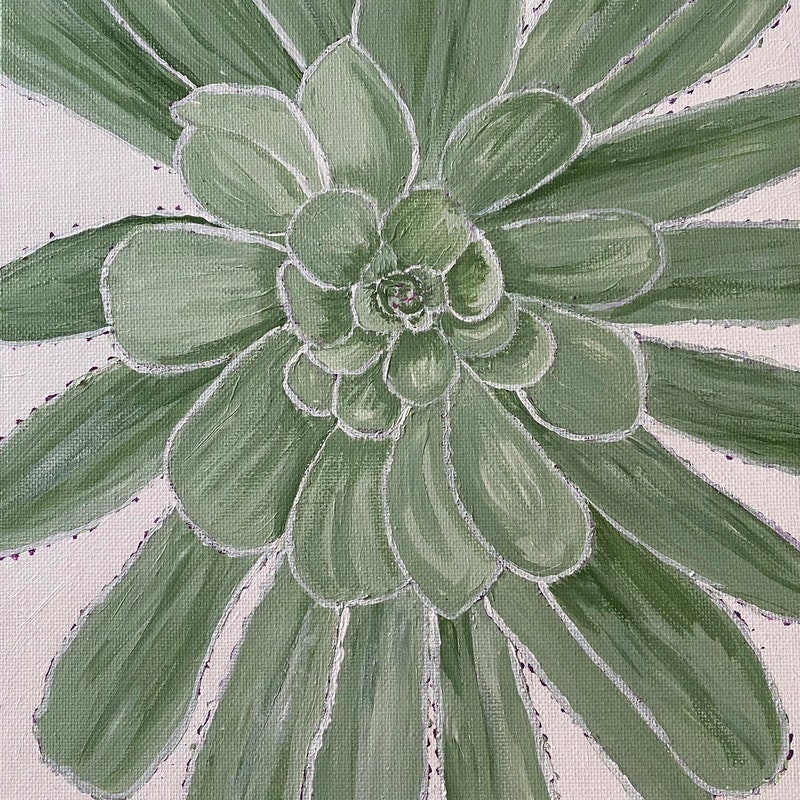 Succulent Painting - Etsy