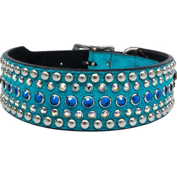 Leather Fancy Dog Collars - Etsy